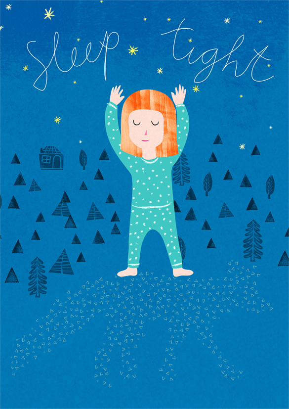 Illustration Sleep tight | Illustration sleep, Good morning good night ...